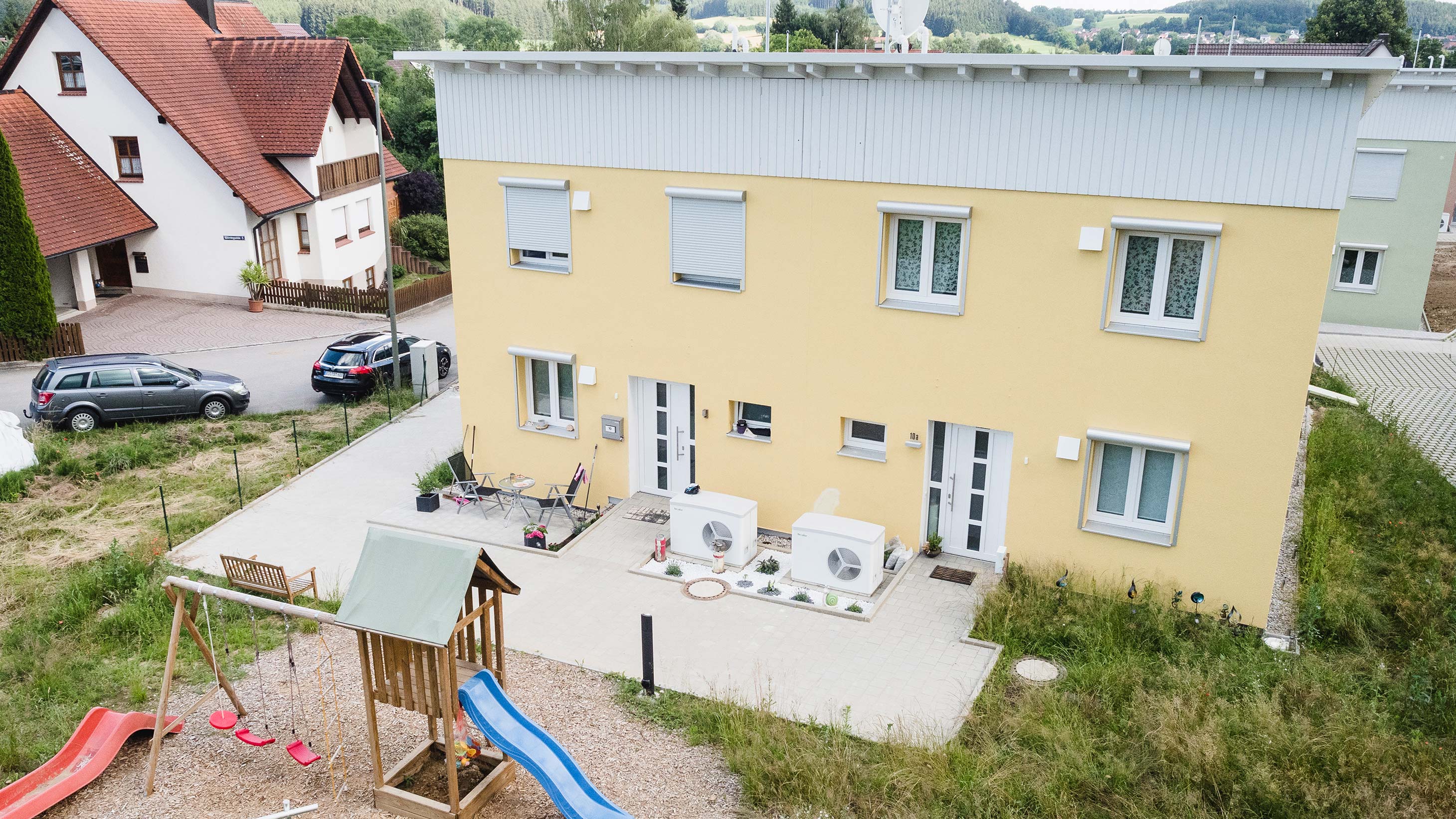 Wärmepumpe im Reihenhaus | tecalor